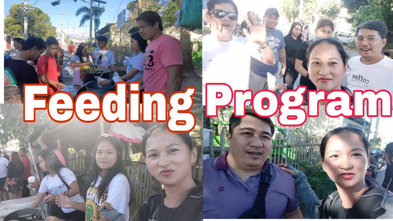 Feeding program para sa mga bata First project 2023 - YouTube