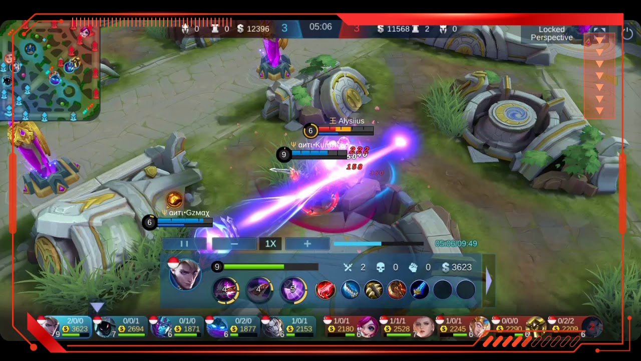 Meta 212 Berserta Gameplay Alucard-Mobile Legends- - YouTube