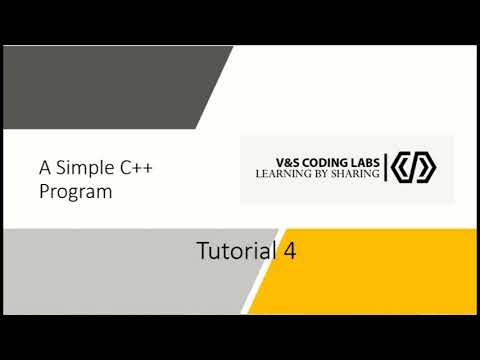 Explanation on simple C++ program | Visual Studio | Beginners ...
