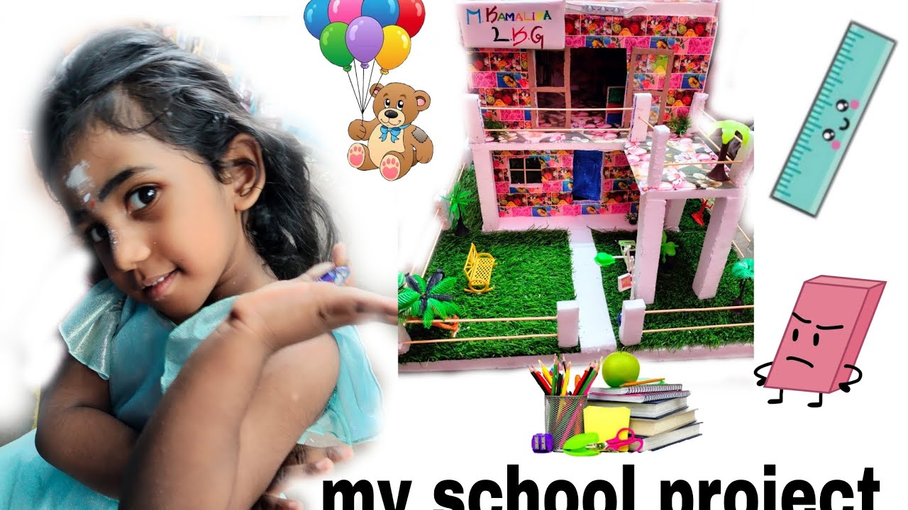 my school project in LKG - YouTube