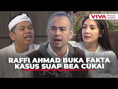 FULL Klarifikasi Raffi Ahmad Terseret Kasus Suap Bea Cukai, Respons Nagita Disorot