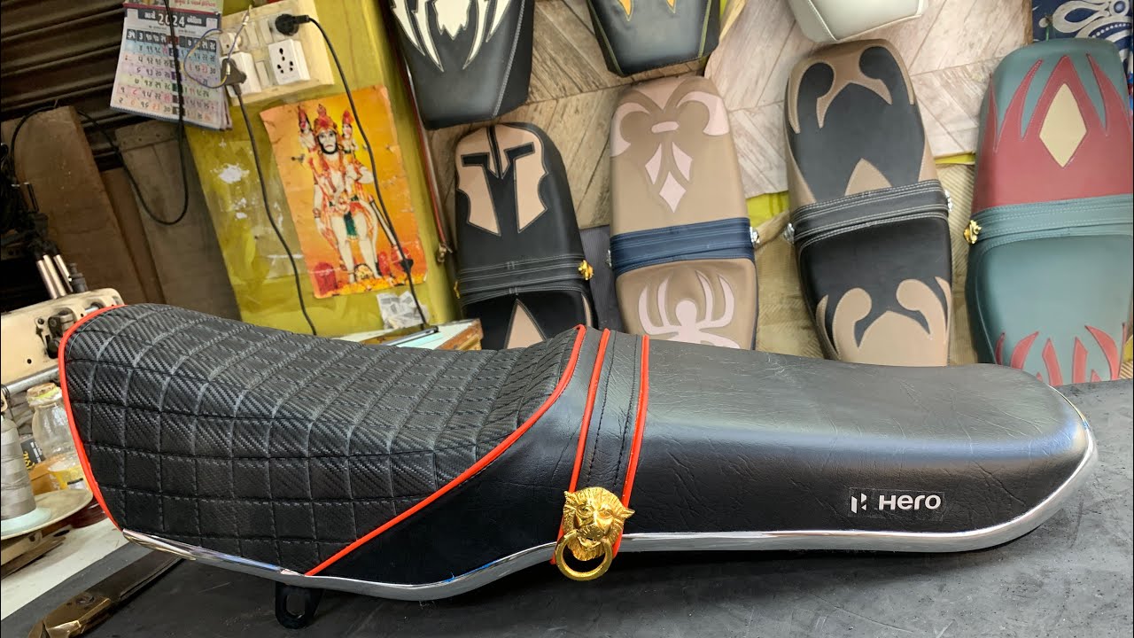 Splendor new Design seat modification old modal,Bs6,I3s seat ...