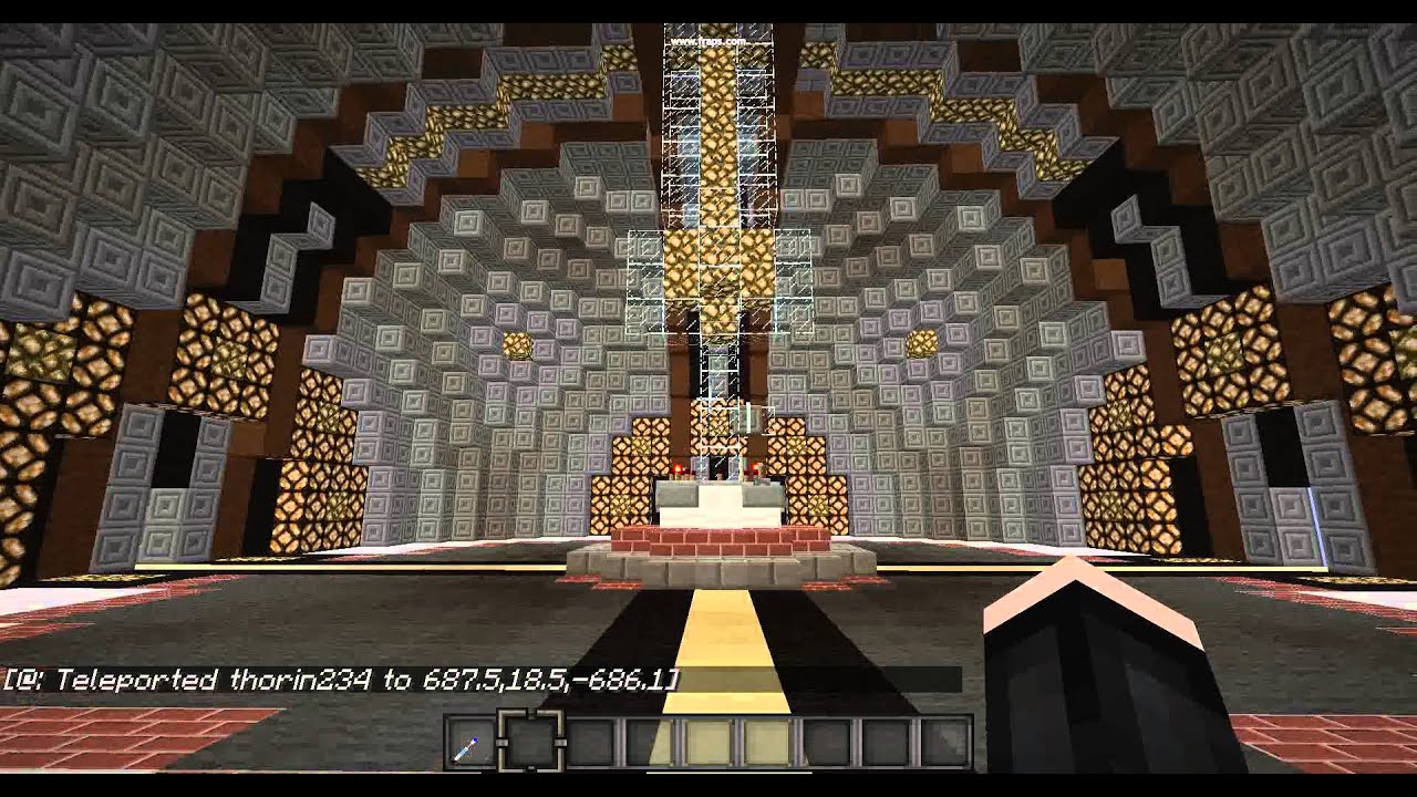 TARDIS Console room based off the Doctor Who Client Mod TARDIS Interior ...