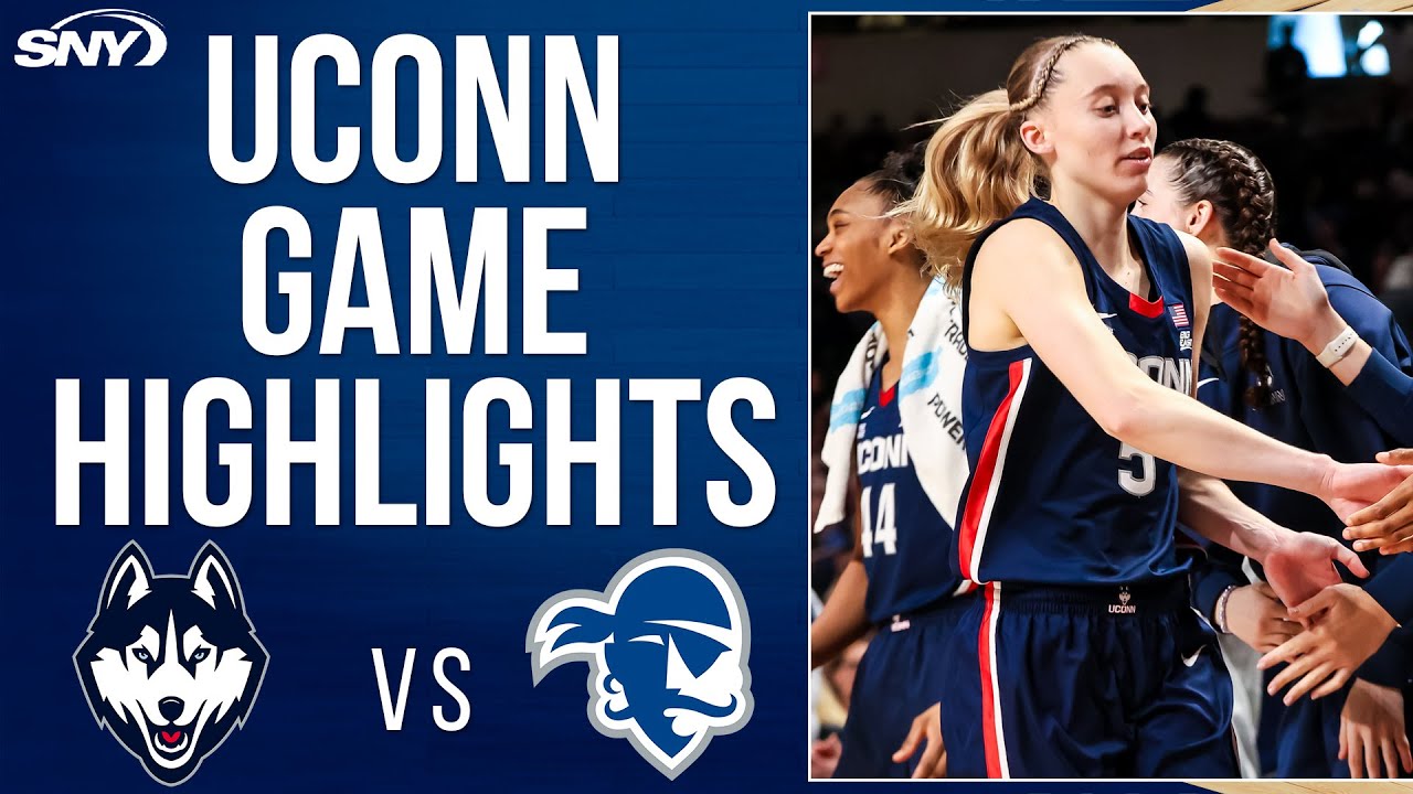 UConn vs Seton Hall (2/19) | UConn Women's Basketball Highlights | SNY ...
