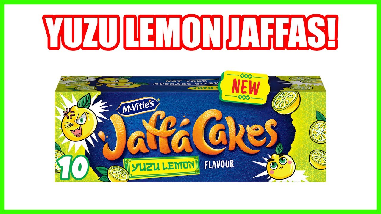New Yuzu Lemon Jaffa Cakes Review | Chocolo Roberto Taste Test 🍋🍫 - YouTube