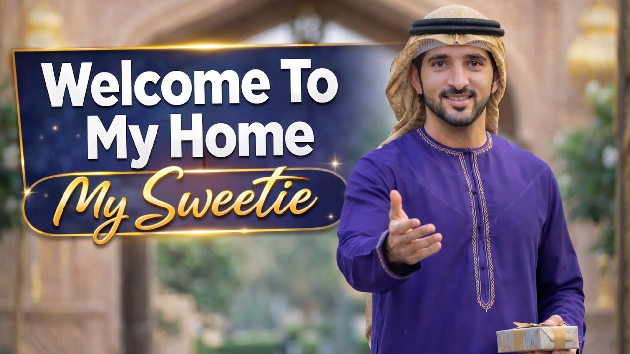 Welcome to my home my sweetie | Sheikh Hamdan Fazza Poetry | Tribute by ...