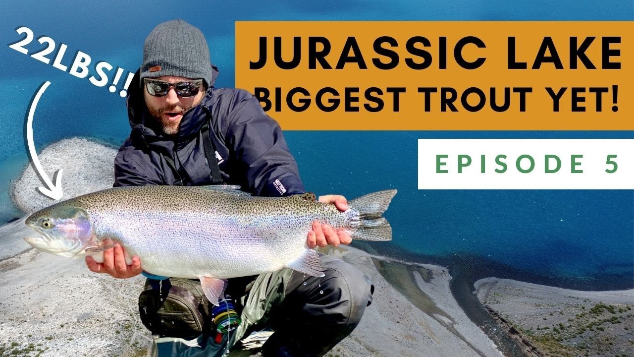 22 Pound Rainbow Trout on a Fly (Jurassic Lake Episode 5) - YouTube