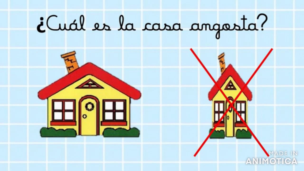 ancho - angosto - YouTube