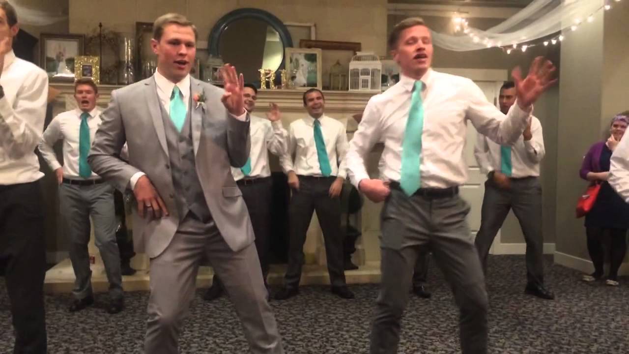 Best Groomsmen Wedding Dance! RobandKati - YouTube