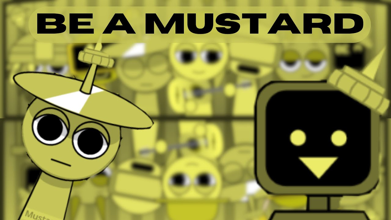 Be A Mustard| Sprunki but they are in mustard mod mix - YouTube