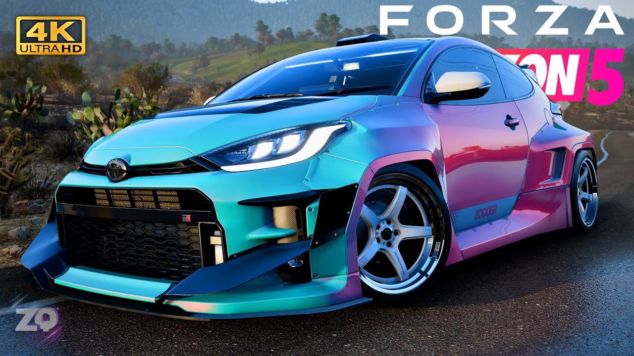 NEW Toyota GR Yaris Tuning - FORZA HORIZON 5 - YouTube