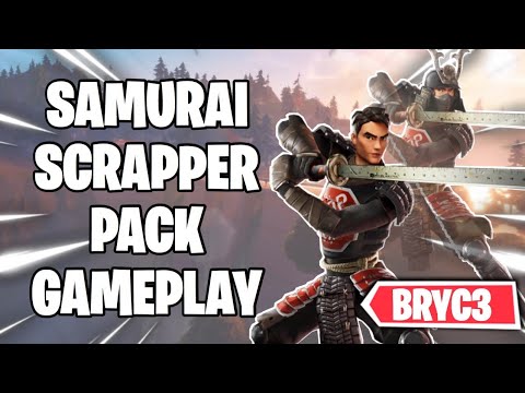 SAMURAI SCRAPPER PACK Fortnite Gameplay - YouTube