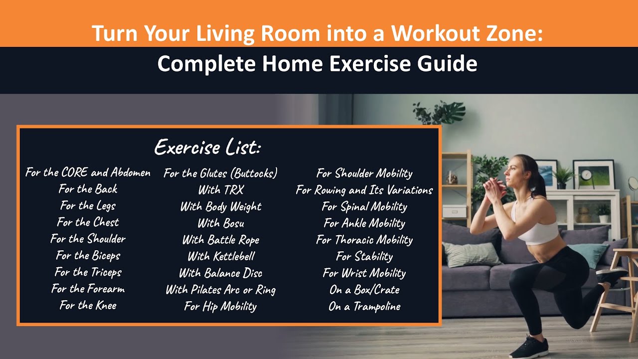 Turn Your Living Room into a Workout Zone: Complete Home Exercise Guide ...