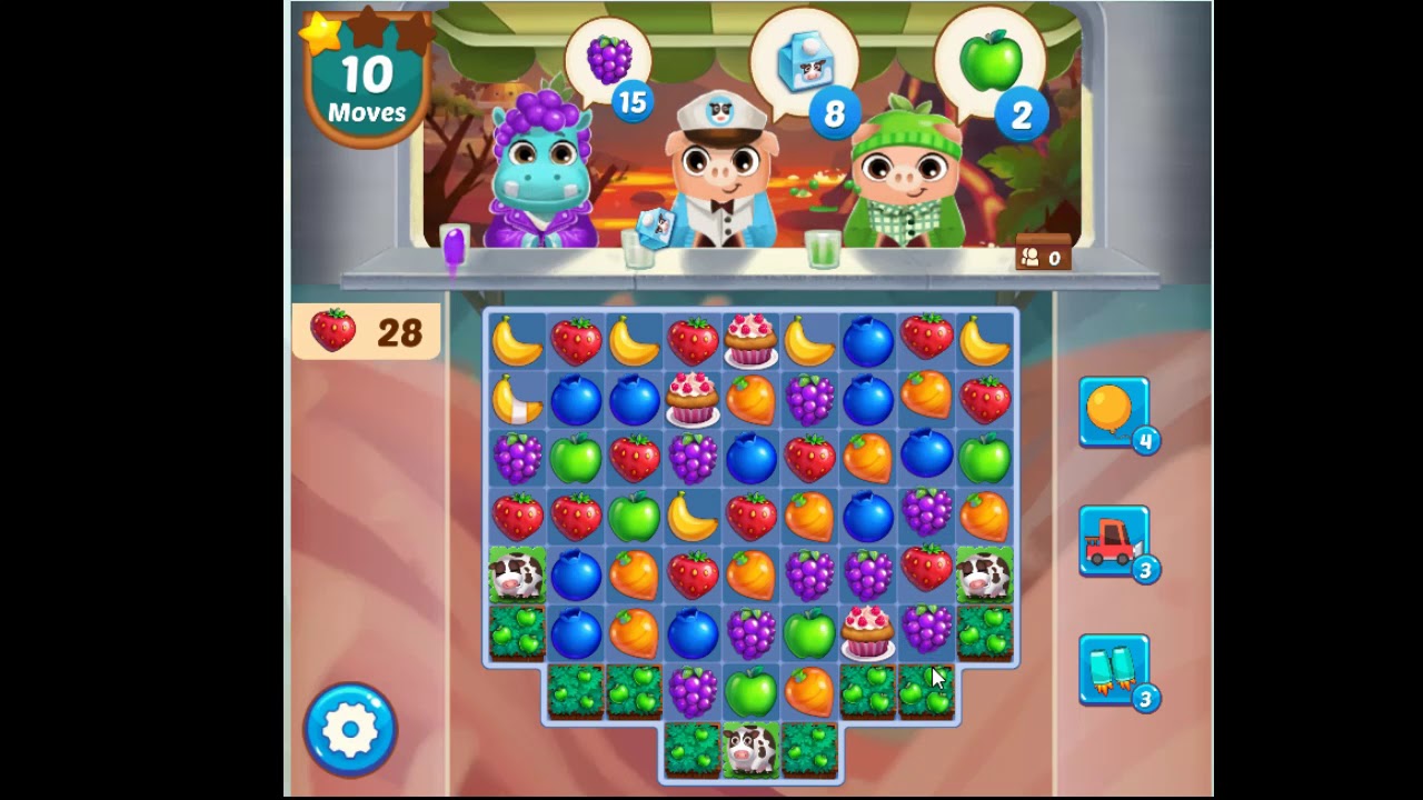 Juice Jam Level 174 NO BOOSTERS walkthrough - YouTube