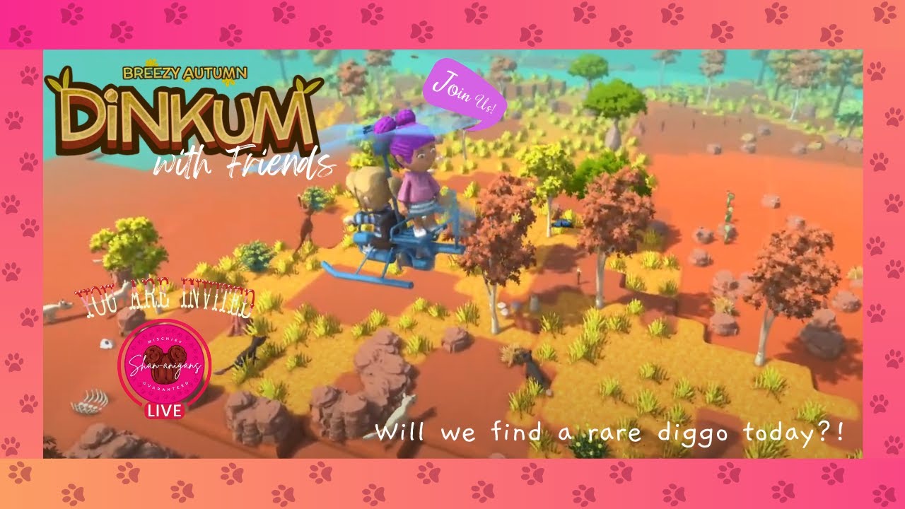 Dinkum 🔴LIVE, Whispering Isle ~episode 4~ Will we find a rare Diggo ...