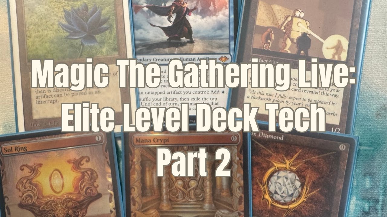 MTG: Elite Level Deck Tech in Commander - YouTube