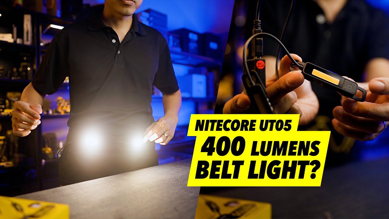 How-To Light Up Your Night Runs with the Nitecore UT05 (400 Lumens)! - YouTube