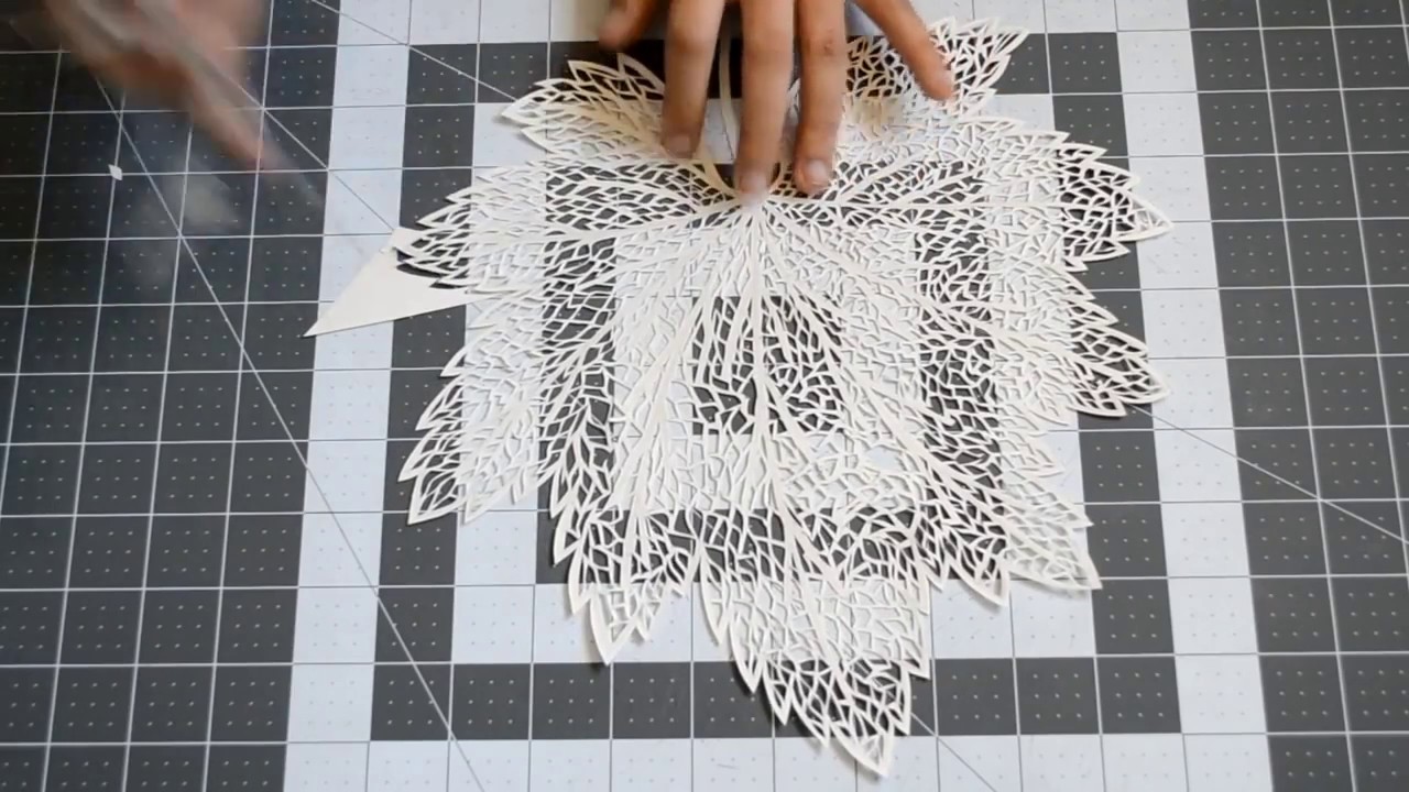Amazing Paper cut Art 2nd Part - YouTube