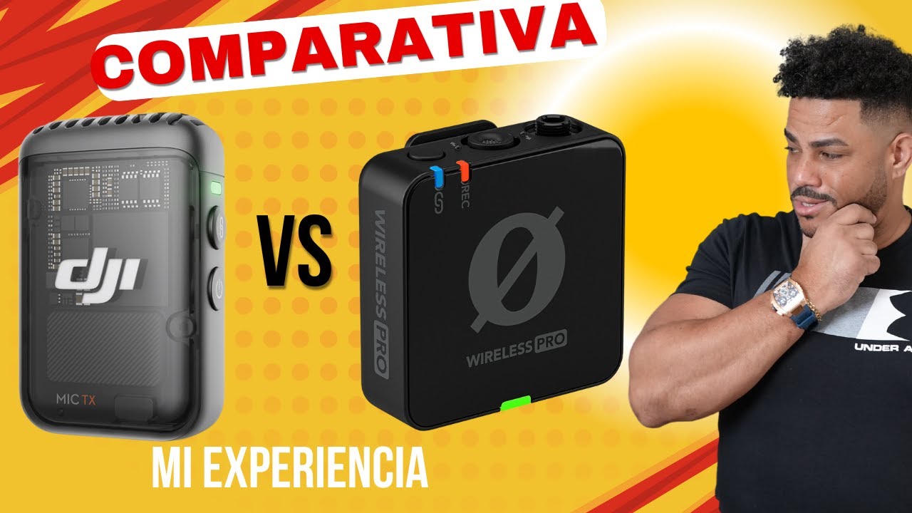 DJI Mic 2 vs RODE Wireless PRO Comparativa - YouTube