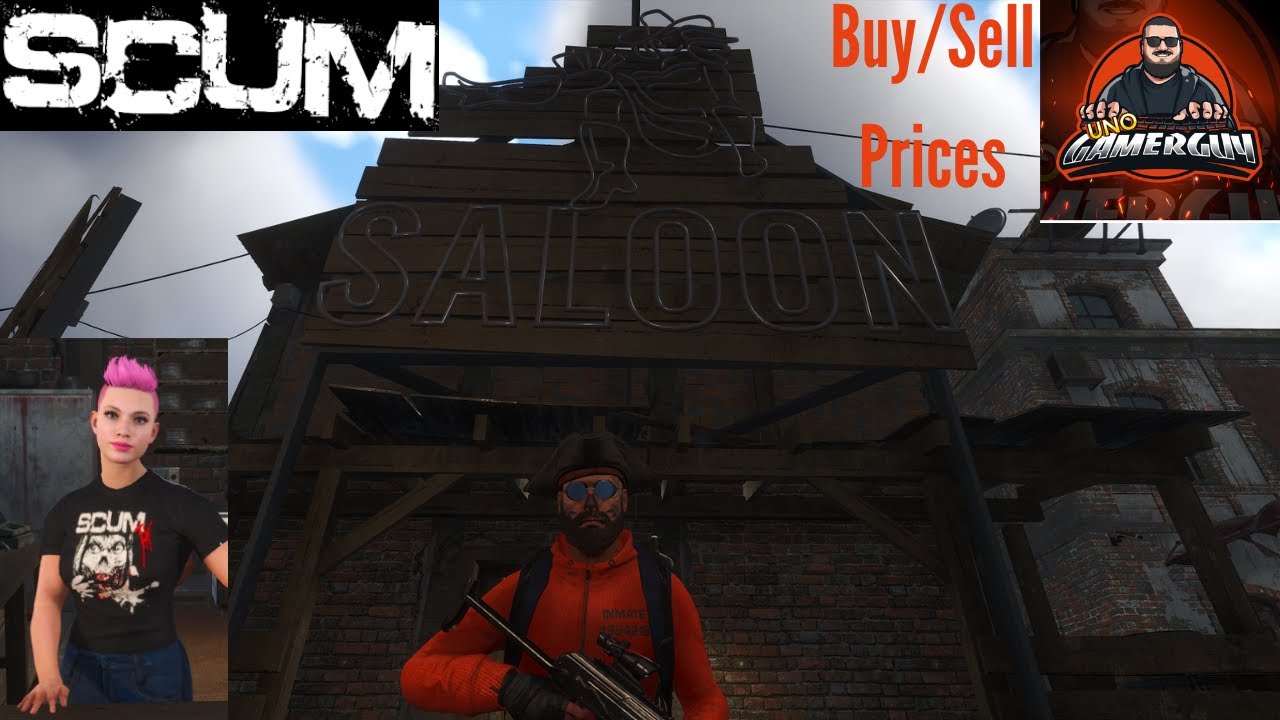 SCUM Update New NPC Food and Drink Trader at the Outposts! - YouTube