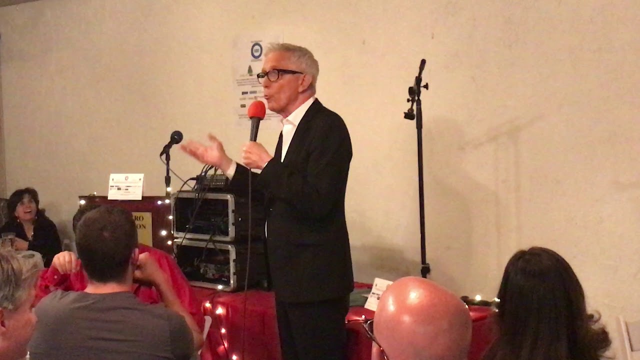 Fritz Coleman at Society of Broadcast Engineers Xmas Party 2017 - YouTube