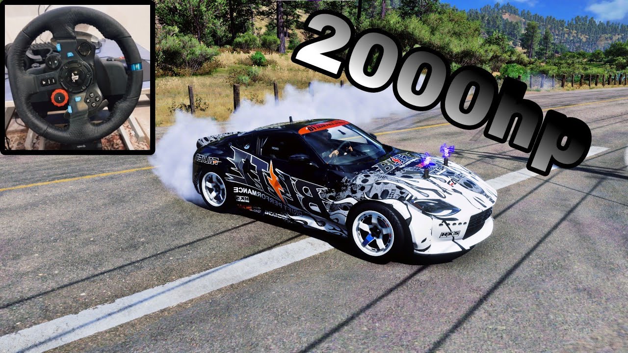 new nissan z400 2000hp drift _forza horizon5_logitech g29 - YouTube