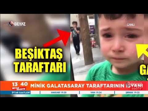 Cimbom Ezik dediler diye ağlıyan minik yılın en iyi görüntüsü