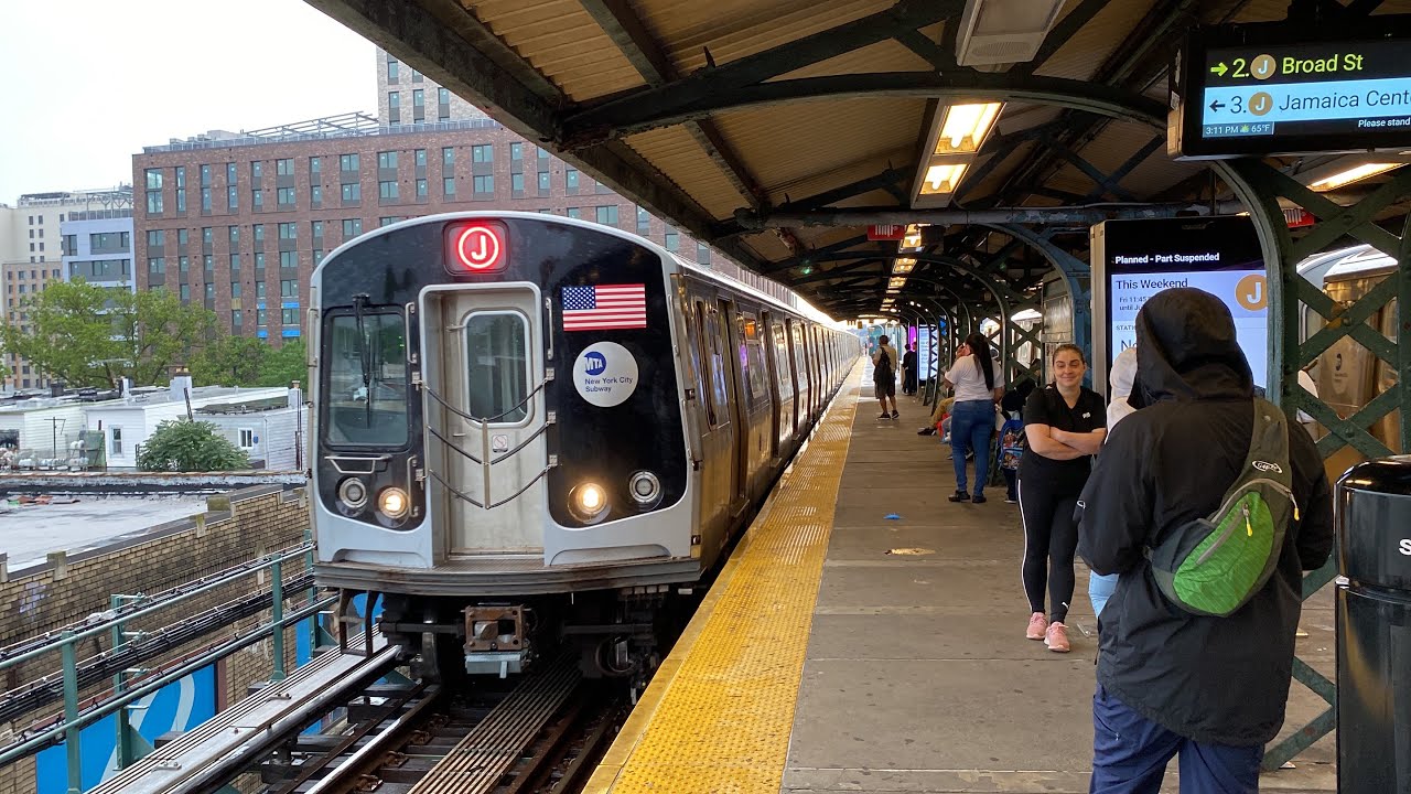 NYCT Subway: 2016-2019 Bombardier R179 (J) Train to Jamaica Ctr-Parsons ...