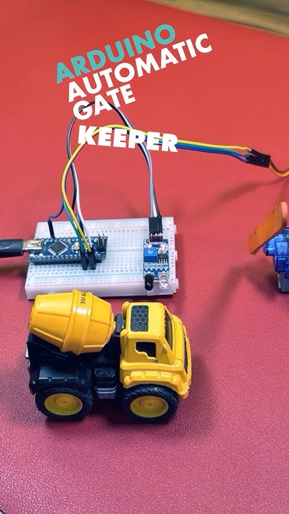 Arduino Nano Automatic Gate Keeper with IR Sensor Control | KitKraft Smart Home Automation ...