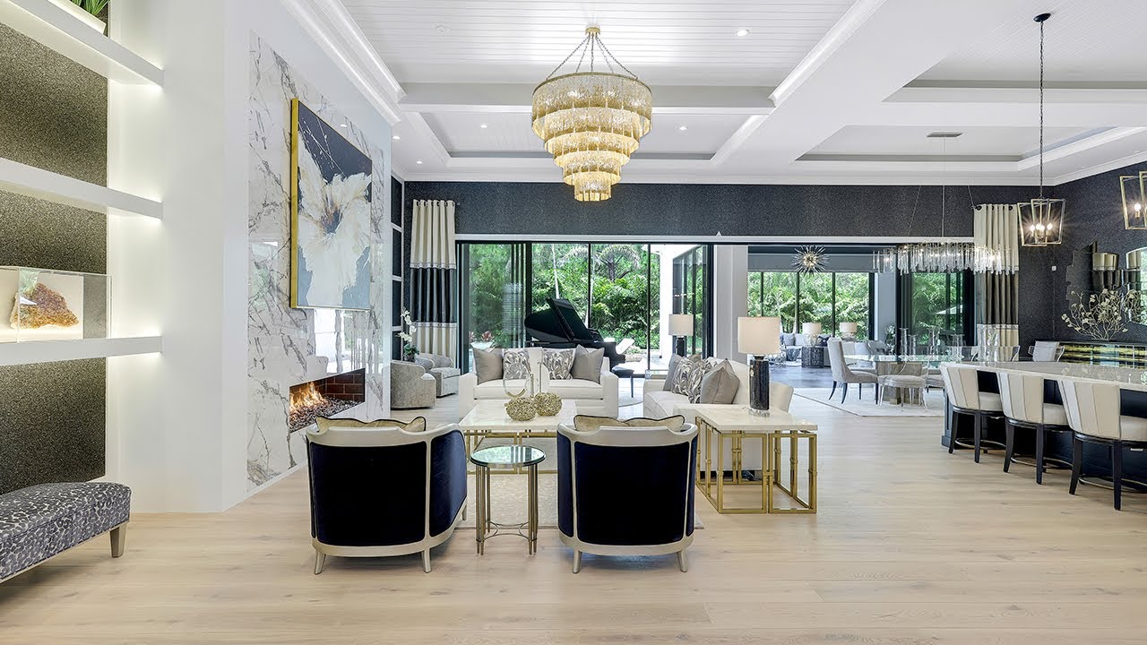 INSIDE A 7 MILLION DOLLAR Naples Florida Mansion. LUXURY AT ITS FINEST ...