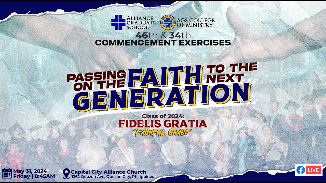 AGS Graduation 46th and 34th Commencement Exercises - YouTube