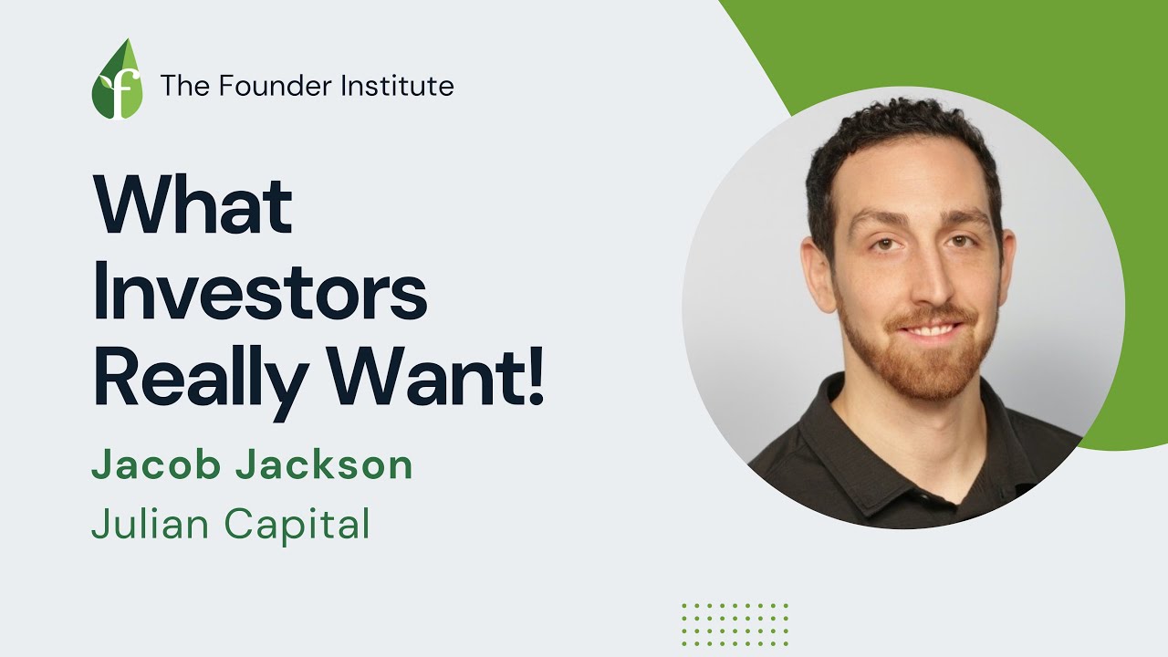 Learn What Investors Look For: Live Q&A with Jacob Jackson - YouTube