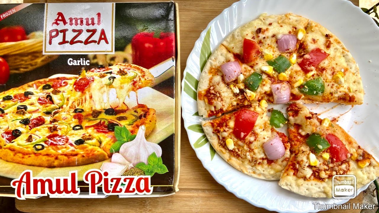 Amul Pizza | Amul Pizza Garlic | How to make Amul Pizza on Tawa | Amul ...
