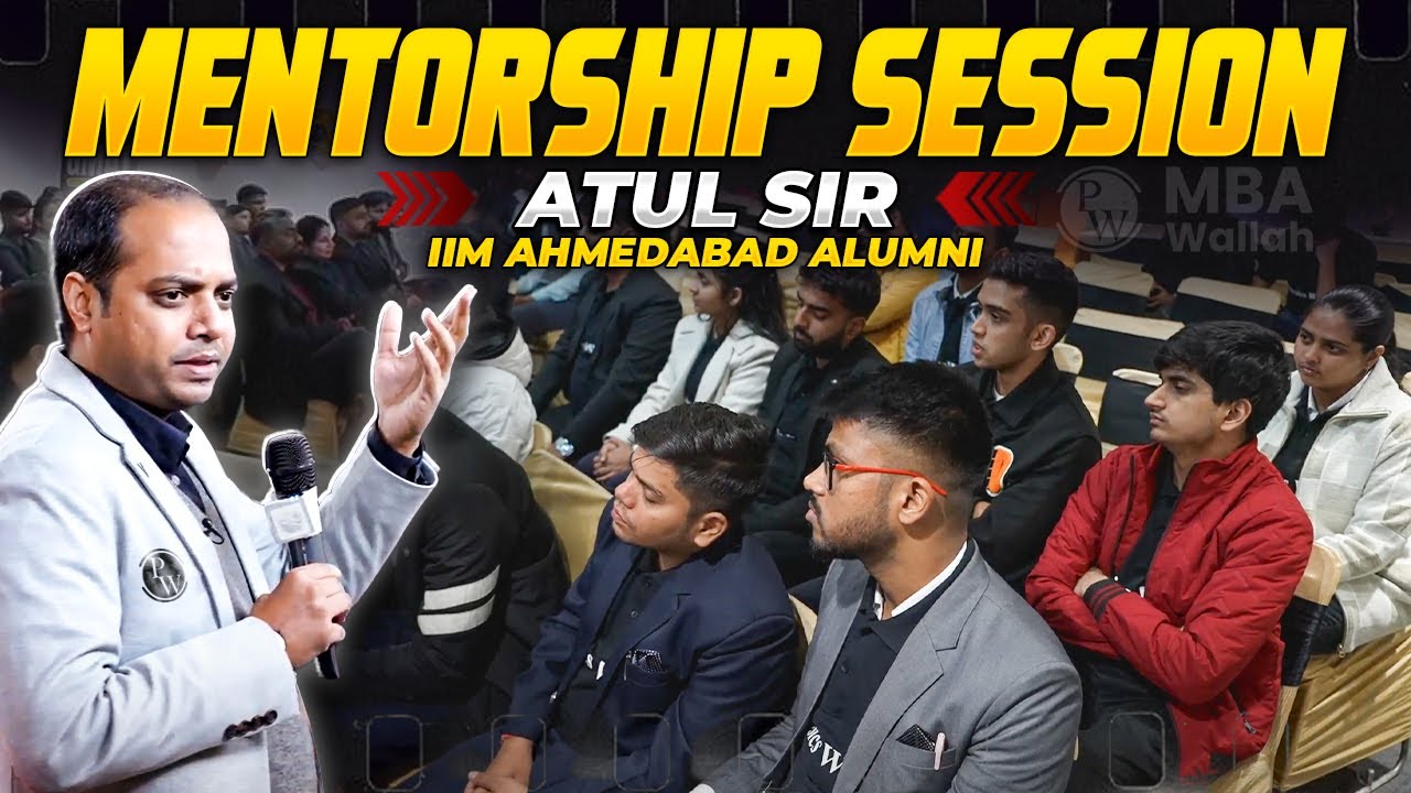 Mentorship Session by IIM Ahmedabad Alumni | GD (Group Discussion) and ...