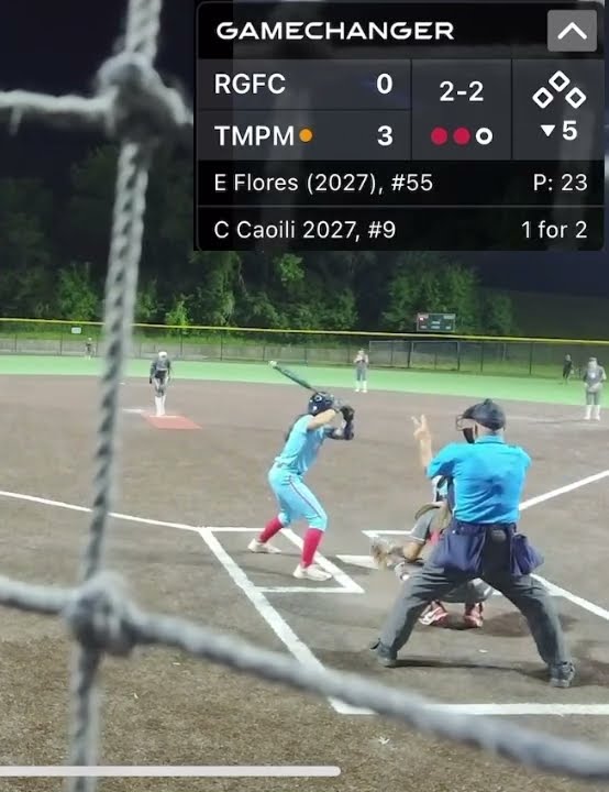 Strikeout- pitch by pitch breakdown vs. Tampa Mustangs KV 16u - YouTube