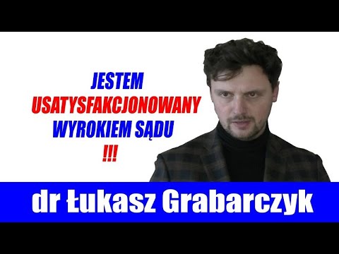 Dr Łukasz Grabarczyk wygrywa w sądzie z pomówieniami prof. Uniwersytetu ...