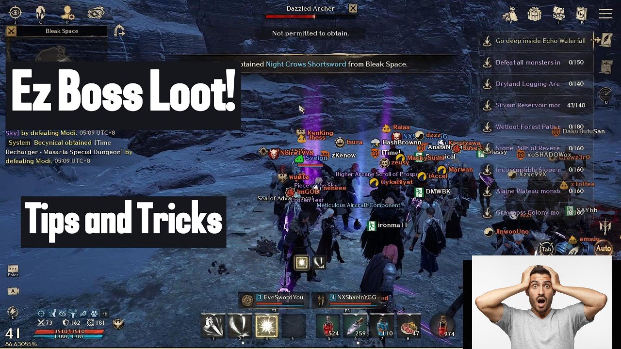 NIGHTCROWS Boss Loot Tips (Eng) BOSS HUNT! - YouTube