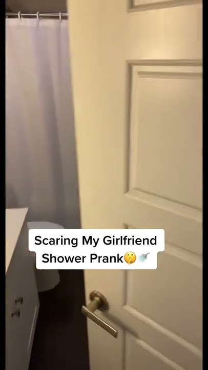 Scaring My Girlfriend Shower Prank 🤫🚿 Shorts Youtube