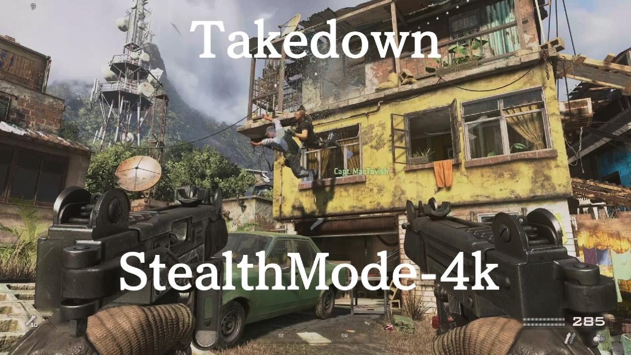 Takedown Call of Duty: Modern Warfare 2 Campaign Remastered - YouTube