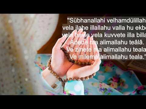 🌟 BU ZİKRİ 1 DEFA DAHİ OKUYANA BEŞ HASLET YAZILIR 🌟