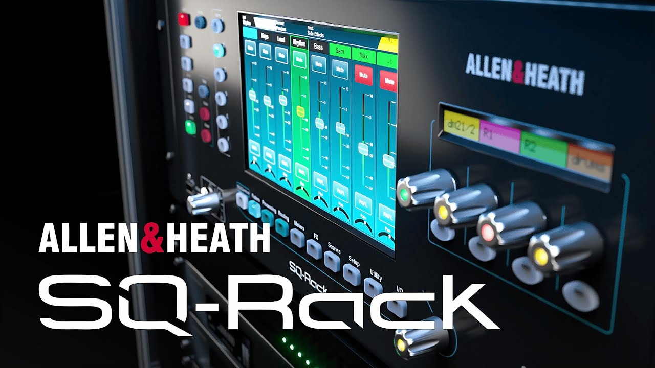Обзор Allen&Heath SQ Rack - YouTube