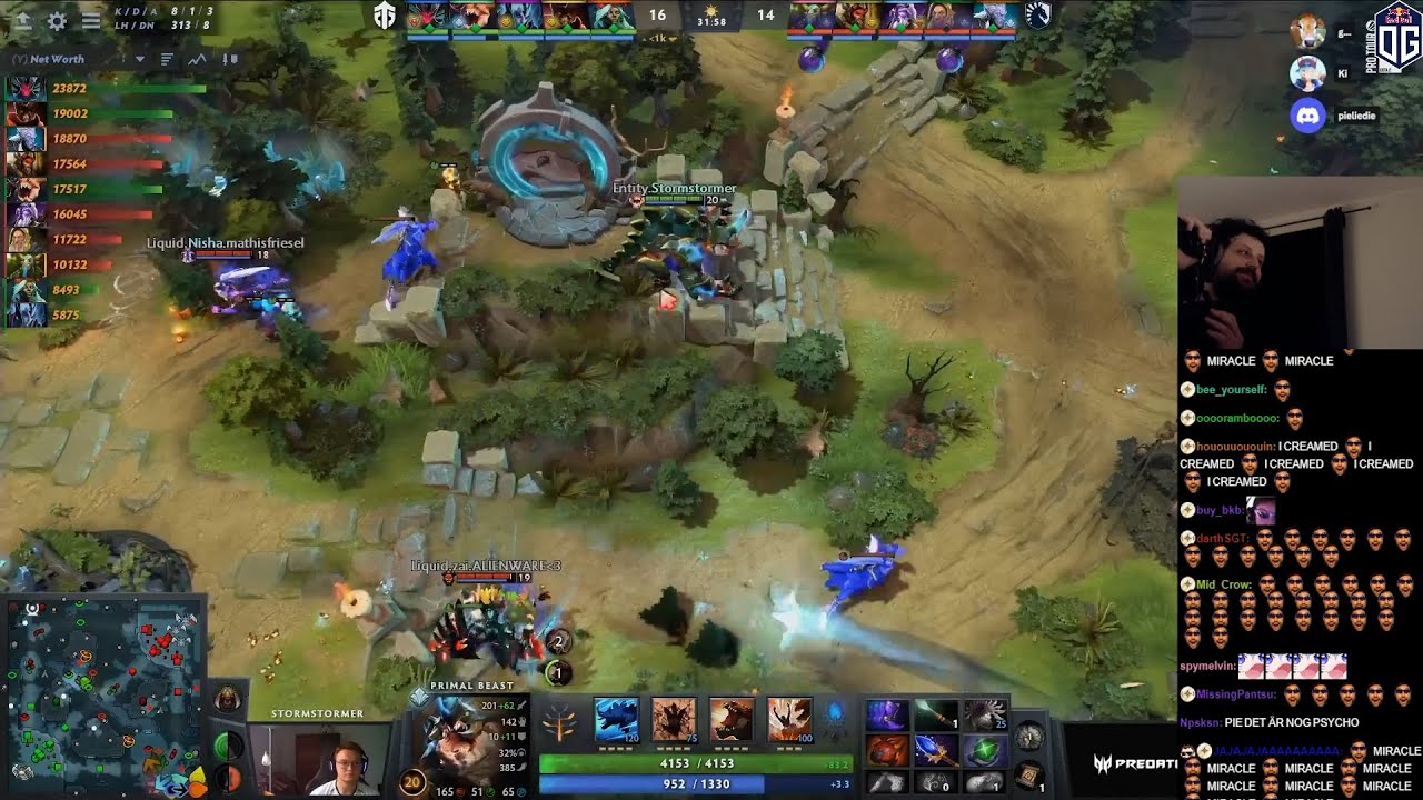 MIRACLE- dropped by Gorgc stream and shared some wise words (Miracle AI ...