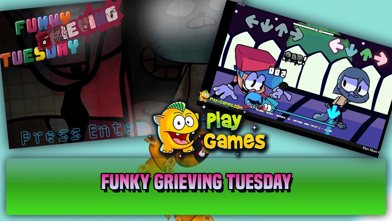 Funky Grieving Tuesday - FNF Games - Playthrough - YouTube