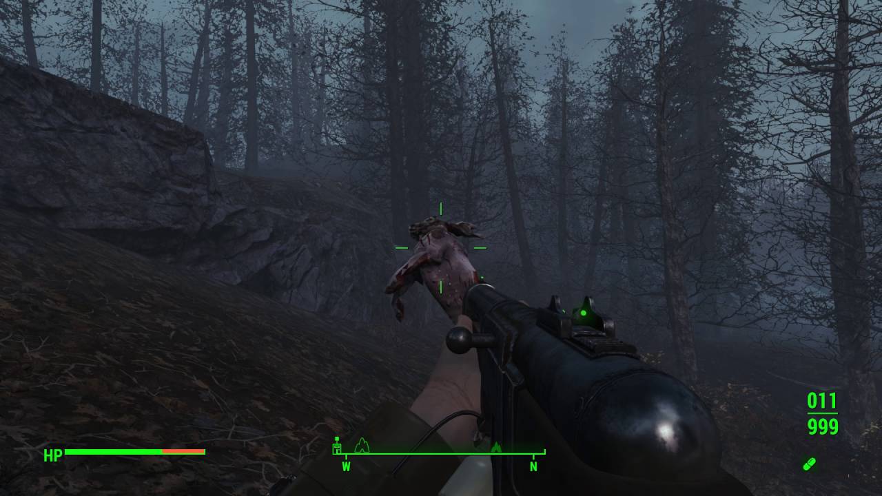 Fallout 4 - Hunting a Rad Rabbit - YouTube