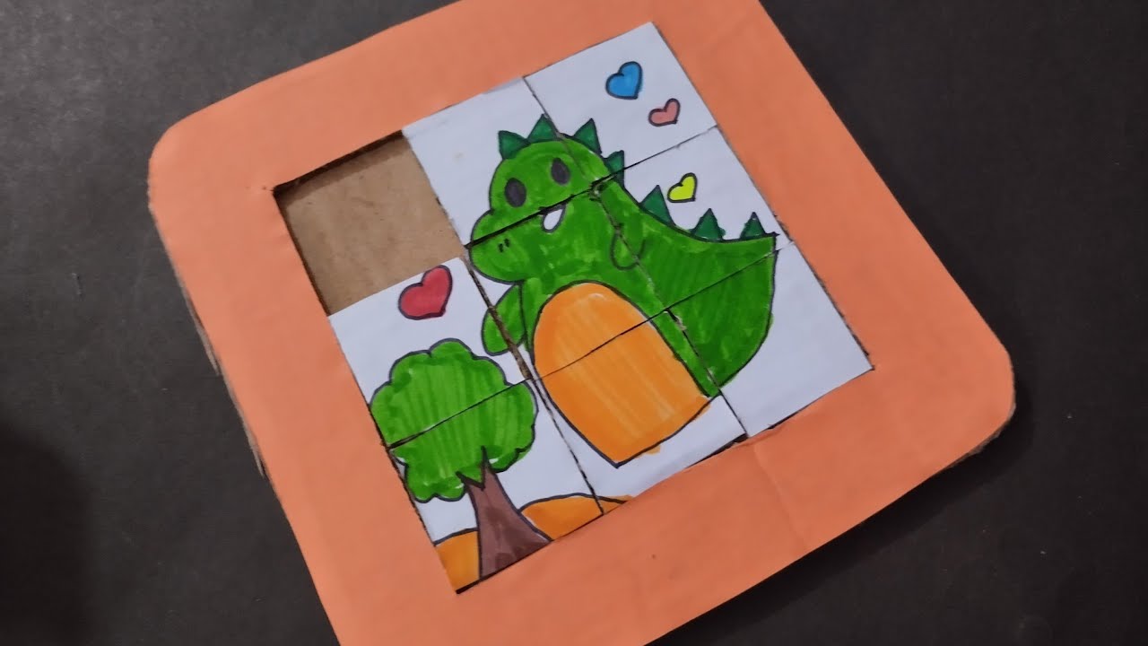 How To Make A Puzzle Game With Wasted Cardboard reuseideas How To Make A Puzzle Game With Wasted Cardboard reuseideas