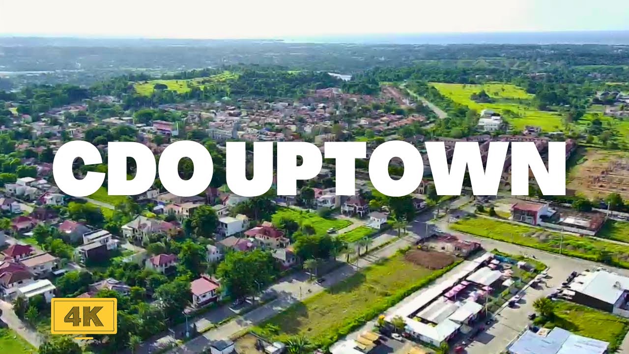 Cagayan de Oro City Aerial View of Uptown CDO | SJRC F11 4K Pro Drone ...
