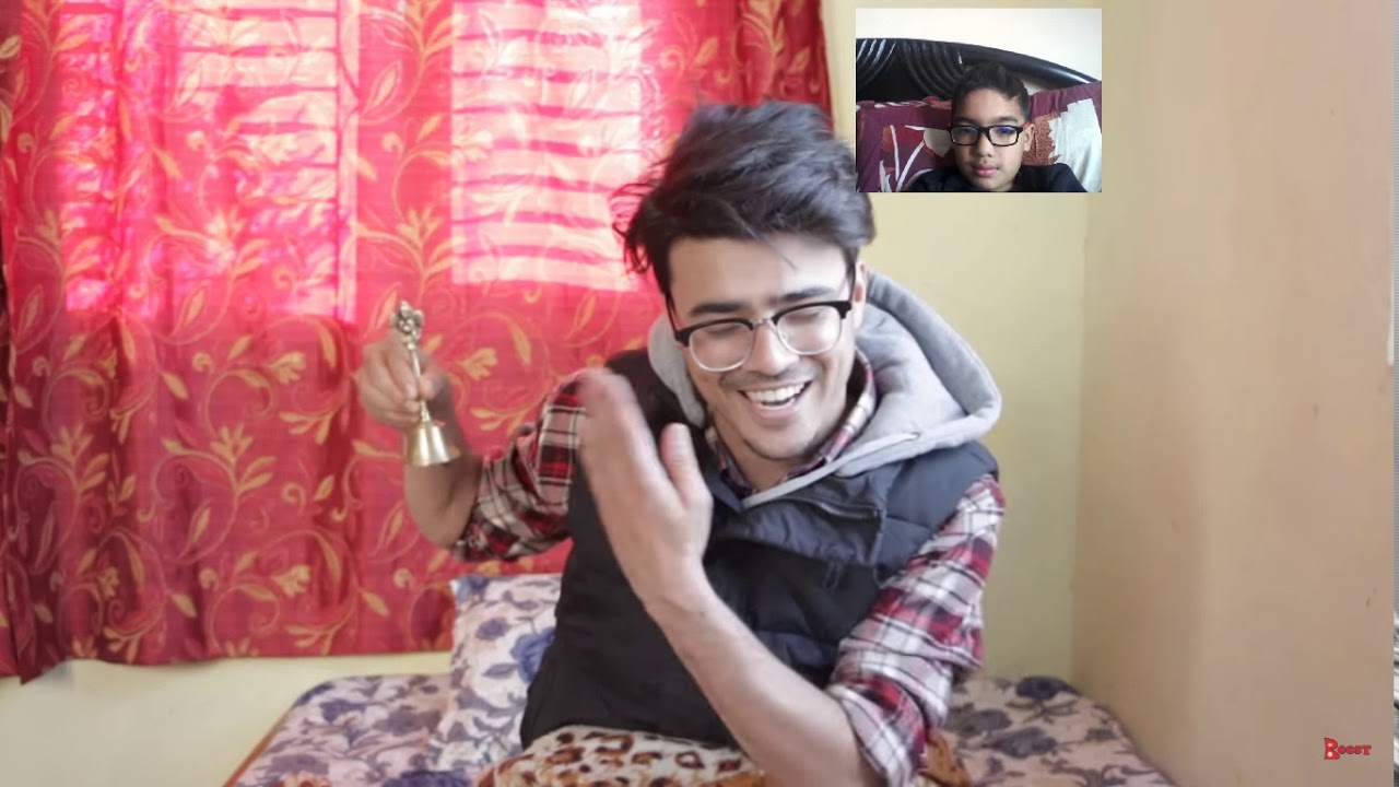 reacting sabin karki naya video by anmol shahi - YouTube