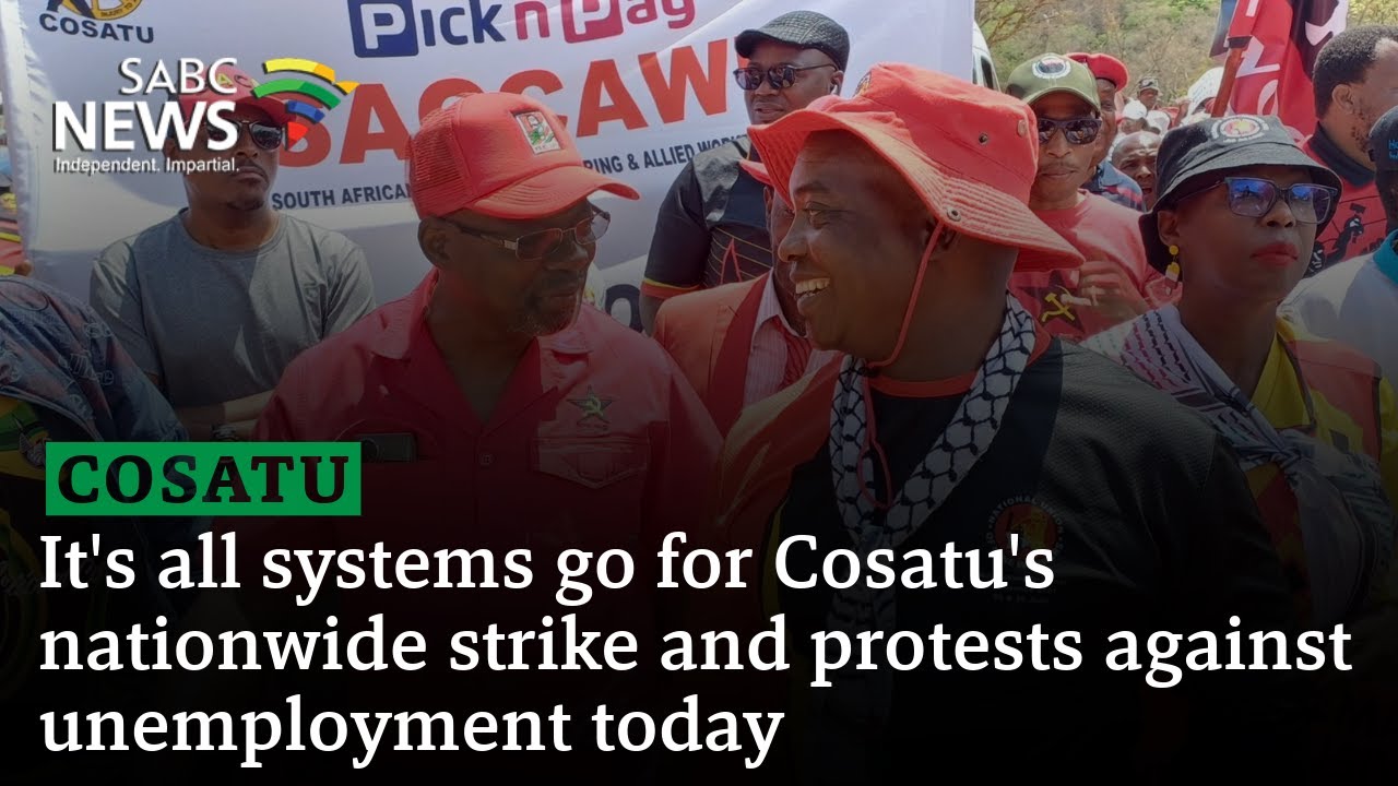 Cosatu Strike | Labour federation marches against unemployment: Nosipho ...