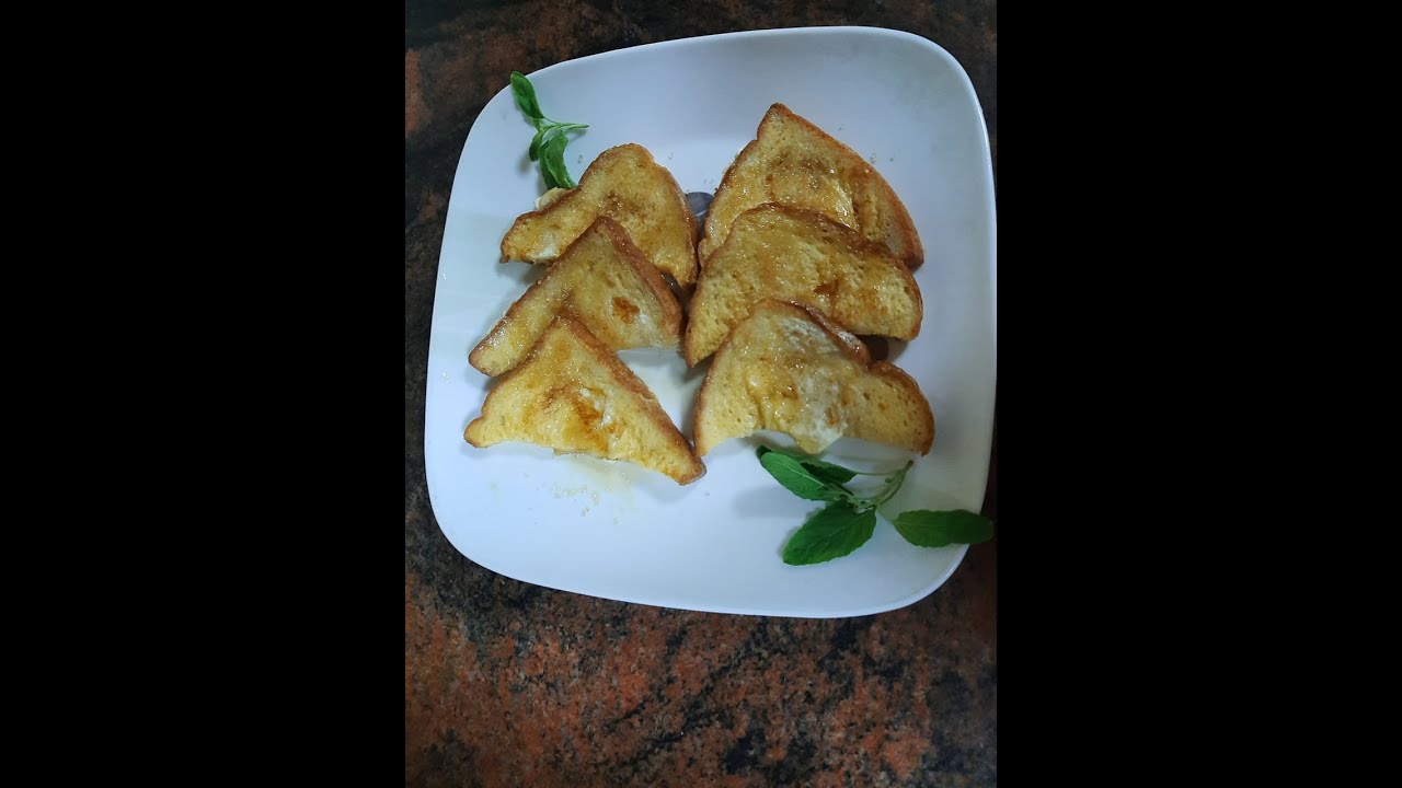 How to make an Easy Breakfast Bread Recipe with EGG!! - YouTube