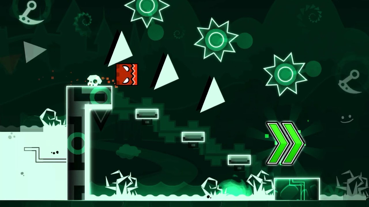 Dinosaur geometry dash - YouTube